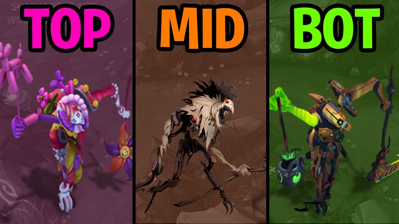 I Played the New (Reworked) Fiddlesticks in all 3 Lanes and this is ...