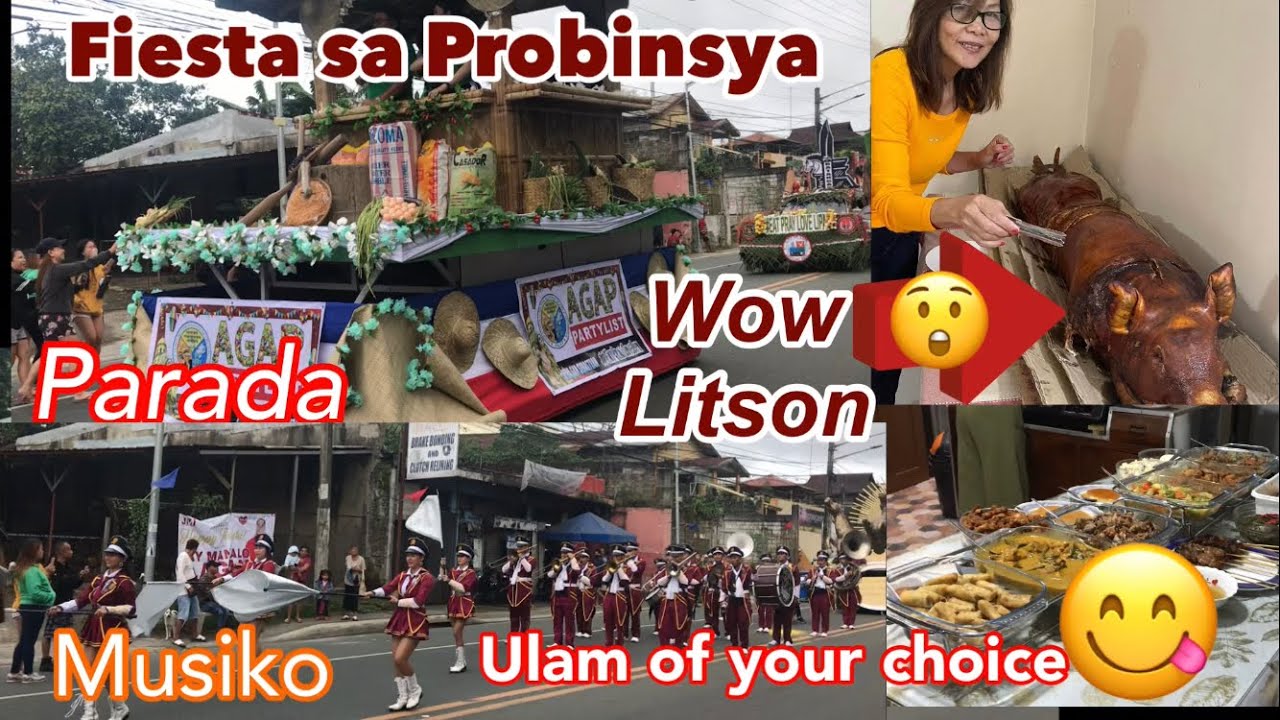 Fiesta sa Probinsya #fiesta #buhayprobinsya - YouTube