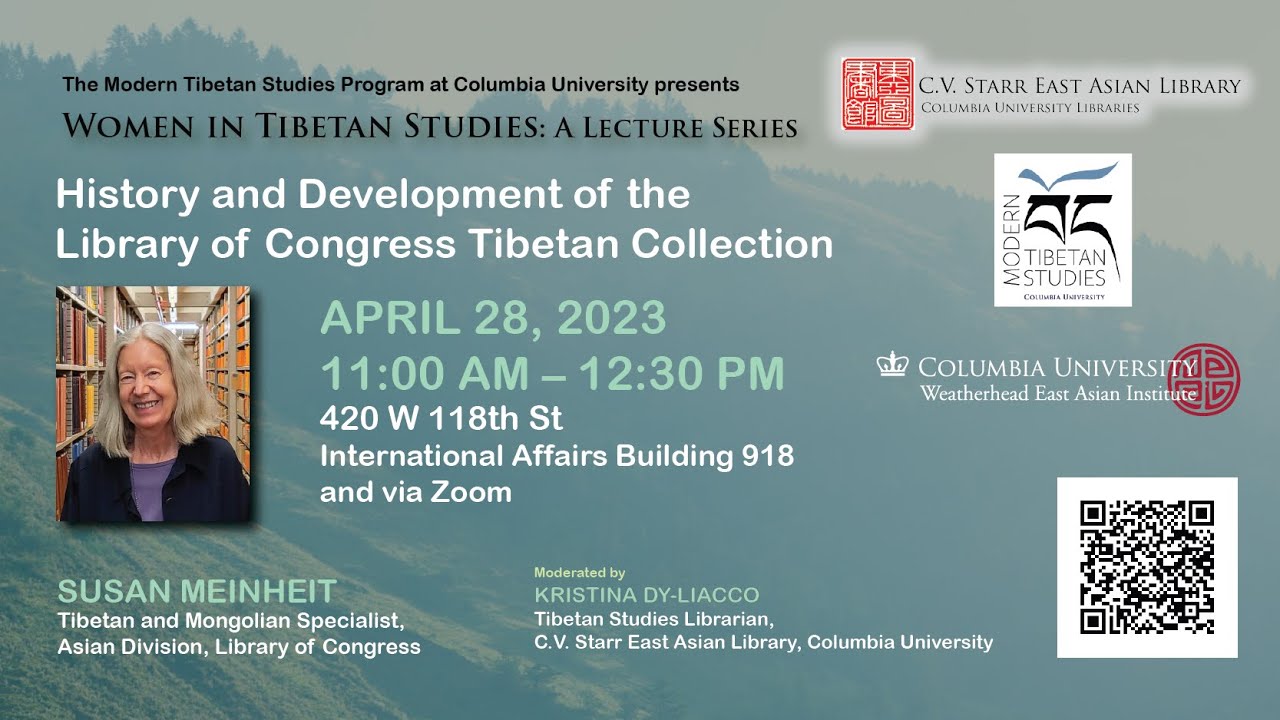 History and Development of the Library of Congress Tibetan Collection ...