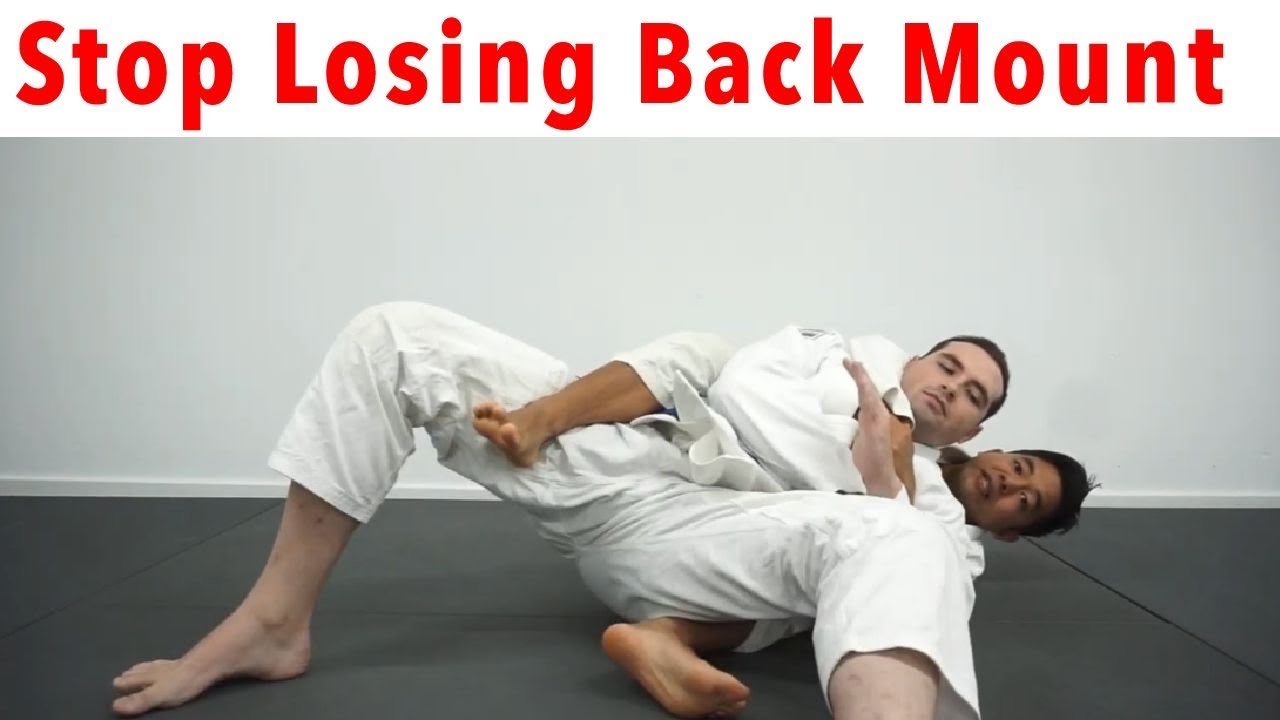 How To Utilize Your Hooks To Hold Back Mount | 3 BJJ Back Mount ...