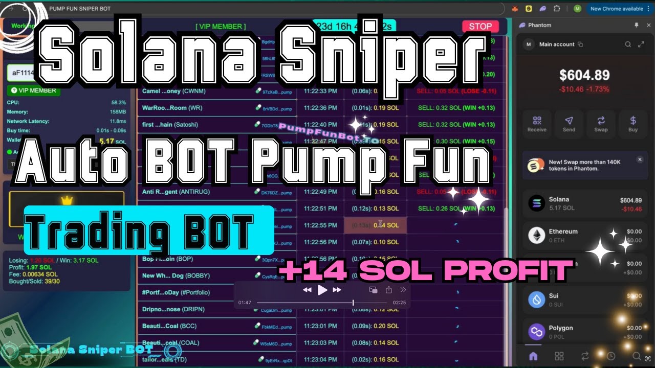 Solana Sniper Bot Reactive Threading | Pump Fun MEV Signal Flow ...