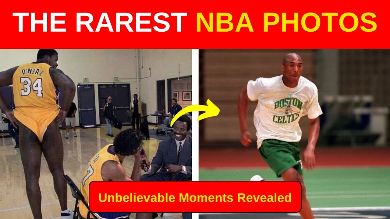 You Won't Believe These Rare NBA Photos! - YouTube