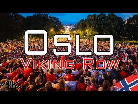 Norway Beats Brazil 2-1! 10,000 Fans Celebrate Viking Row in Oslo 🇳🇴