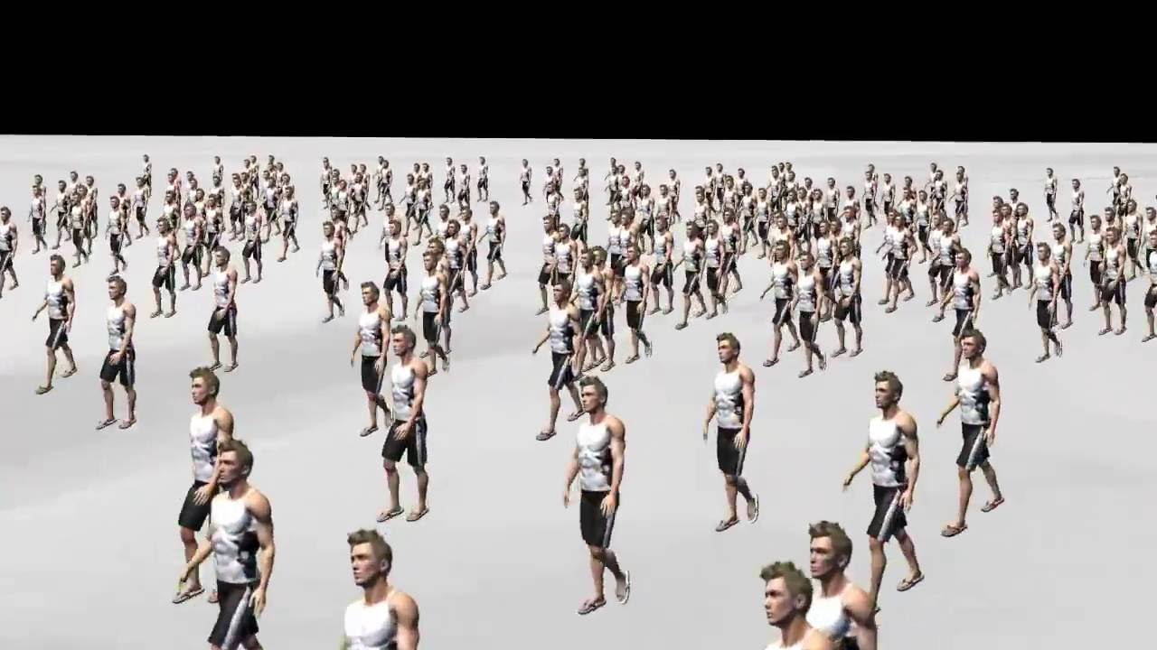 [TEST VIDEO] Crowd Simulation in After Effects - YouTube