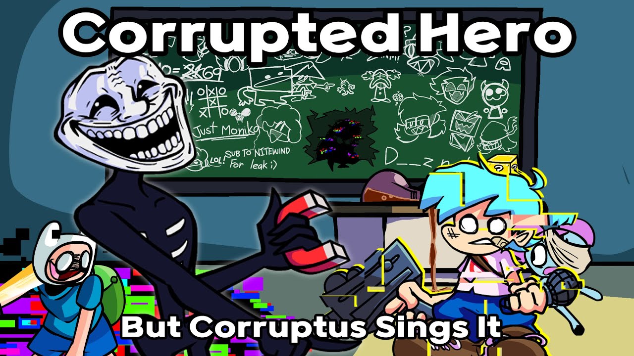 Corrupted Troll | FNF Corrupted Hero Cover - YouTube