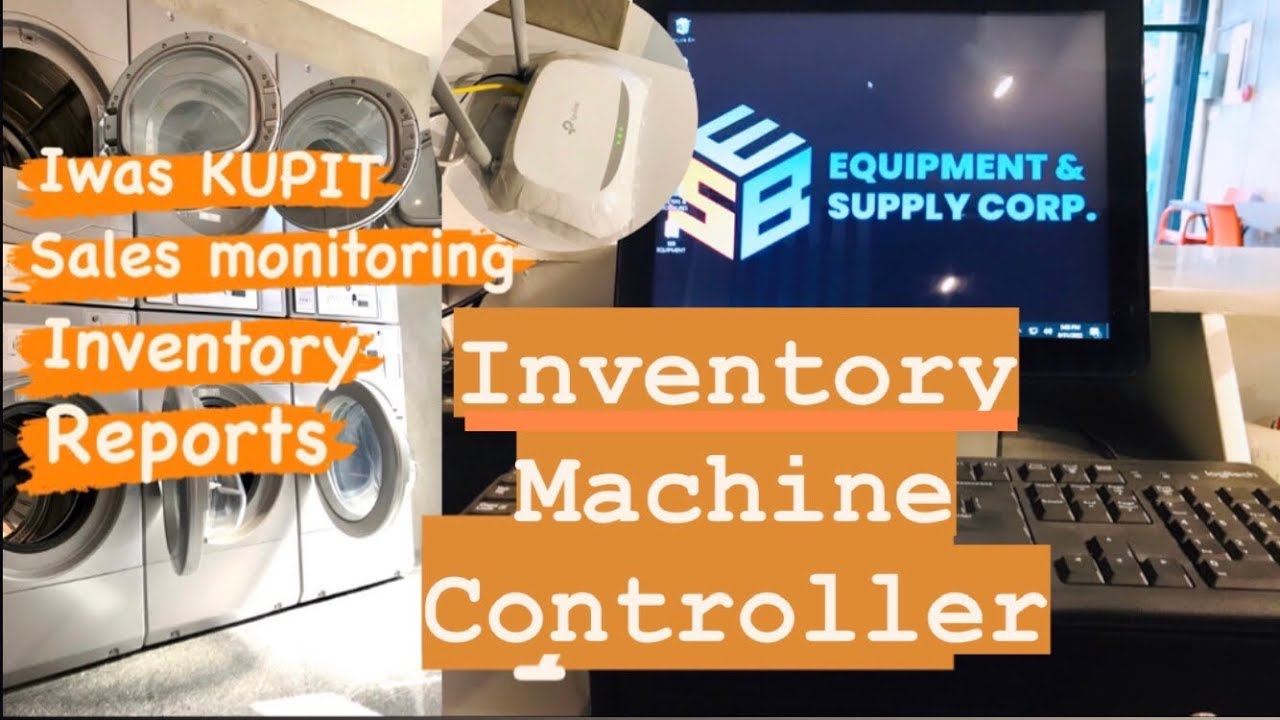 Inventory Machine Controller #inventorysystems #laundry #washingmachine ...
