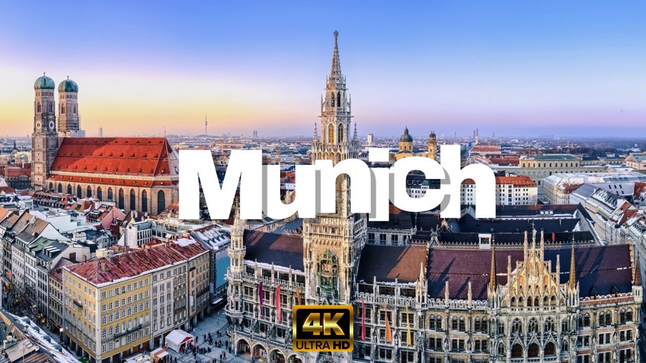 Munich drone footage - M;unich Marienplatz - Munich aerial - YouTube