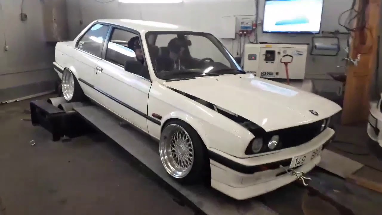 Bmw 316i m40b16 turbo 339kw 499nm - YouTube