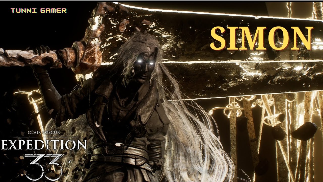 Simon Boss Fight With Cut Scenes | Clair Obscur: Expedition 33 #boss ...