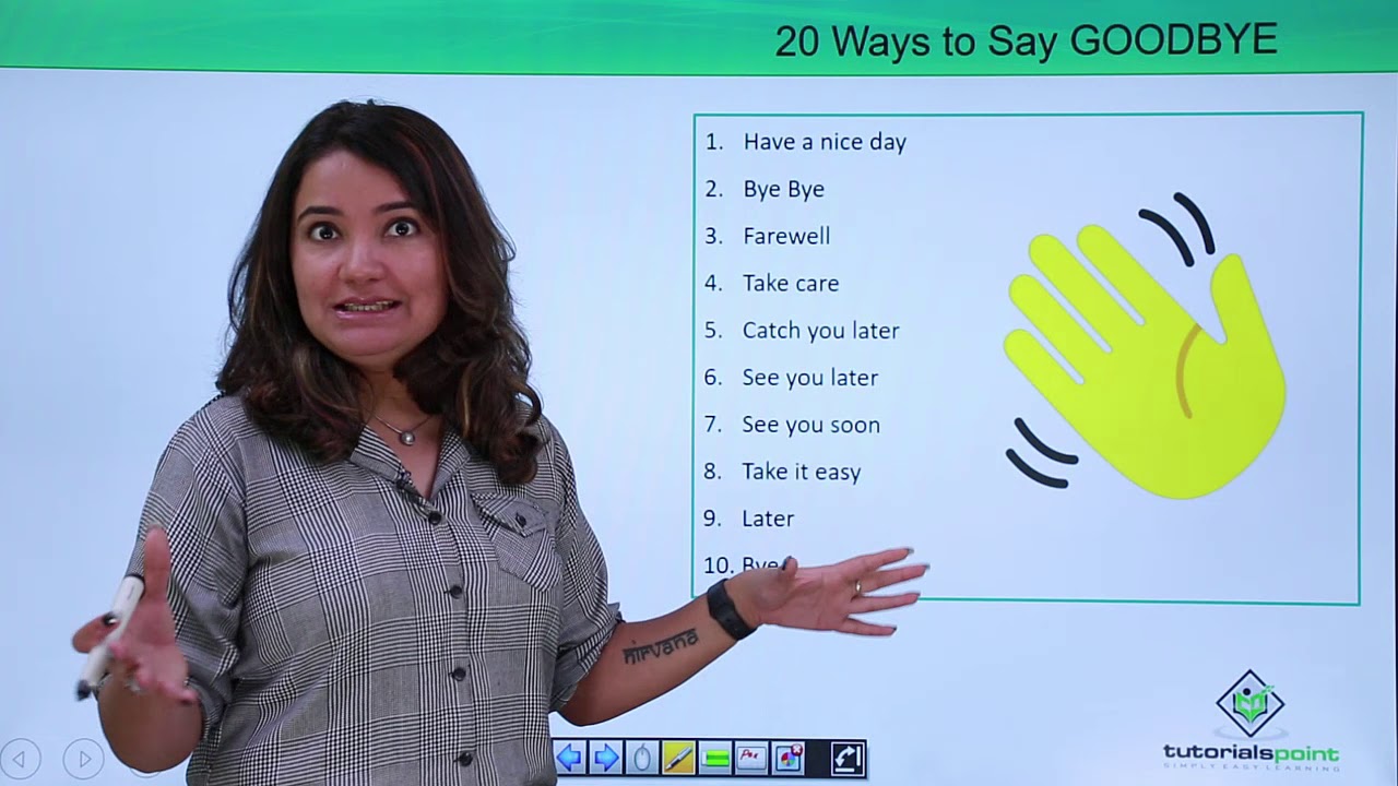 20 Ways to Say GOODBYE - YouTube