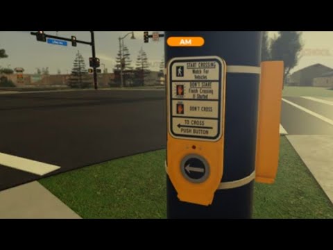 My Crosswalk Button Experience [Roblox Edition] At 4 Places With Polara ...