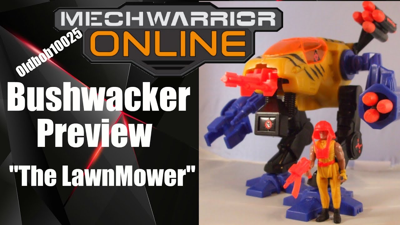 MechWarrior Online - The BushWacker "The LawnMower" Preview - YouTube