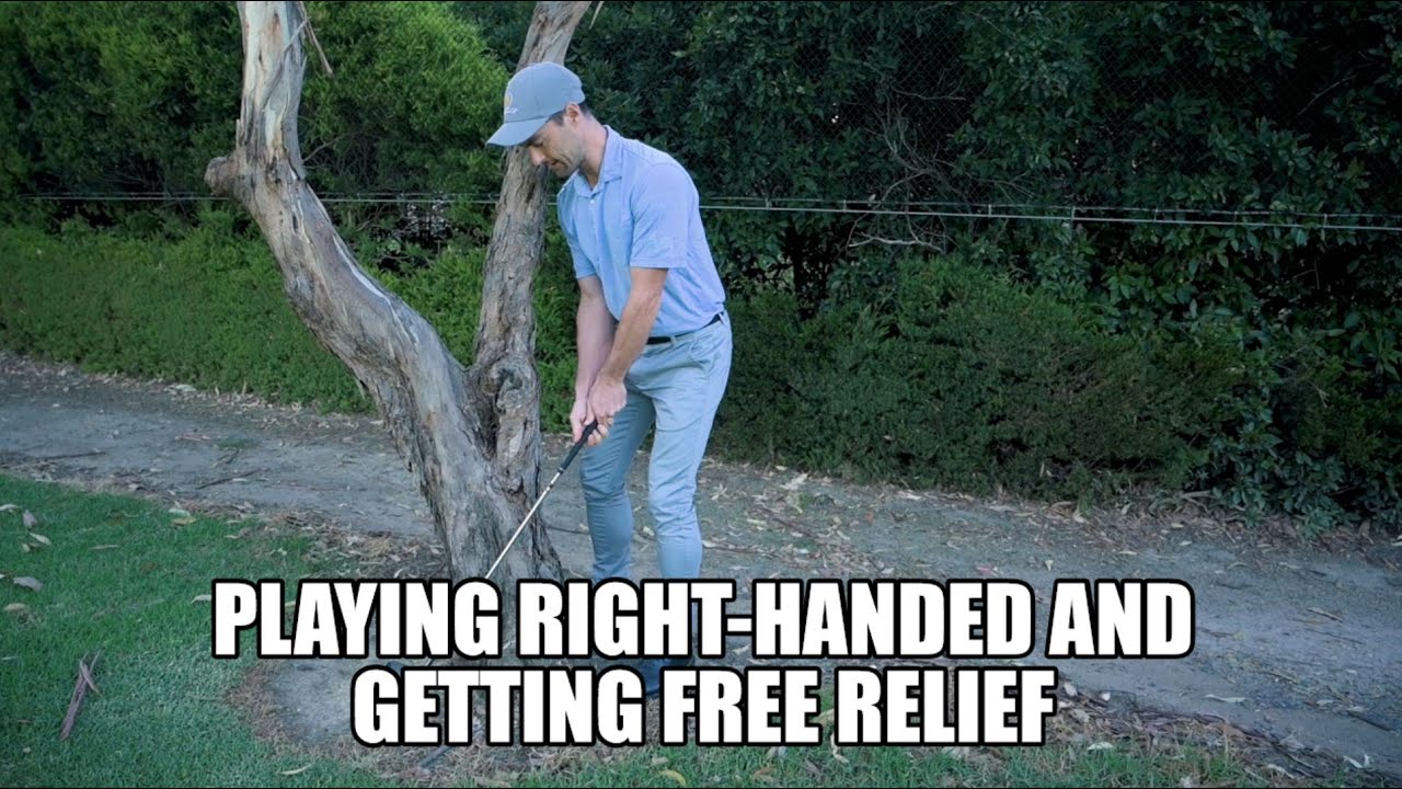 Blakey Plays Right-Handed and Gains Free Relief - Golf Rules Explained ...