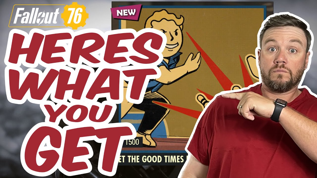 Fallout 76 Let The Good Times Roll Bundle - YouTube