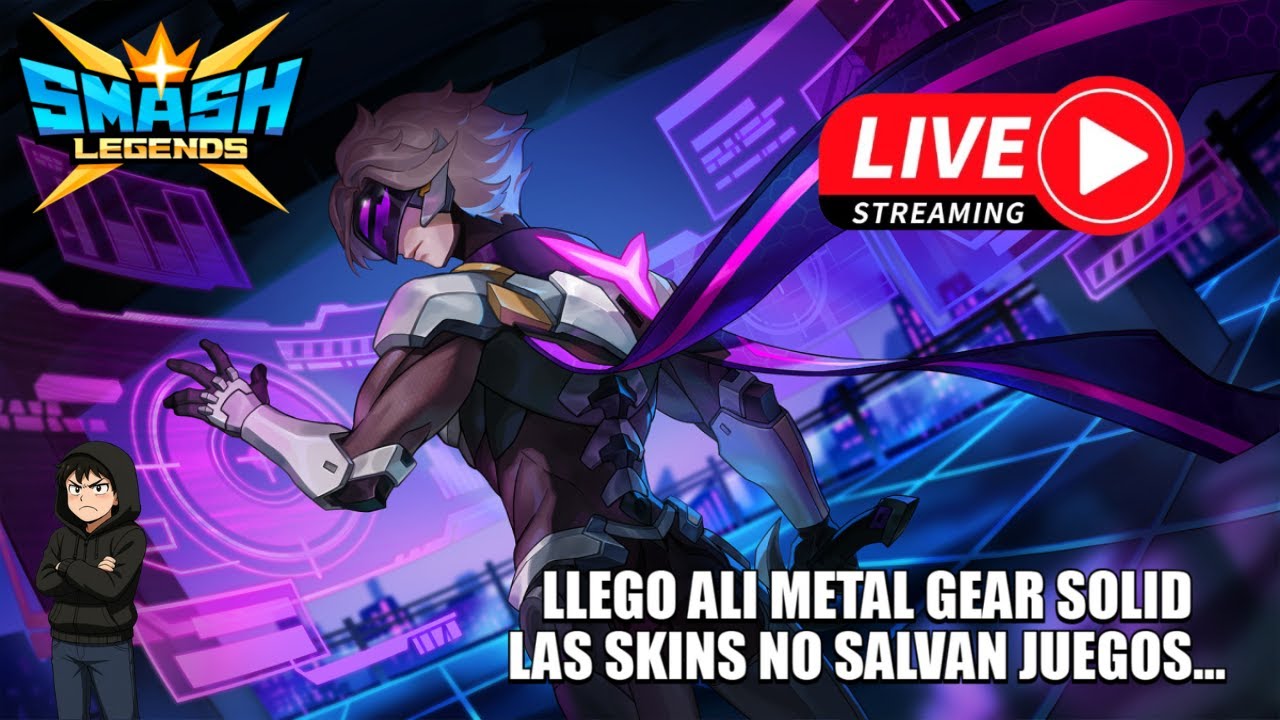 LLEGA LA SKIN ALI METAL GEAR SOLID I SMASH LEGENDS - YouTube