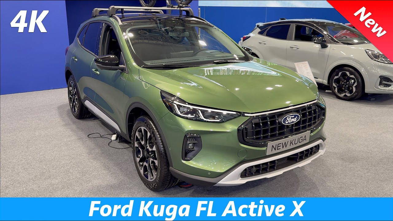 New Ford Kuga 2024 Review | Active X (Exterior - Interior) Facelift ...