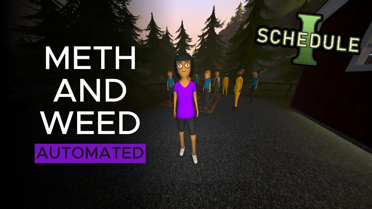 ⁣Automated Beginner's Meth and Weed Farm (Barn Setup) Schedule 1 - YouTube