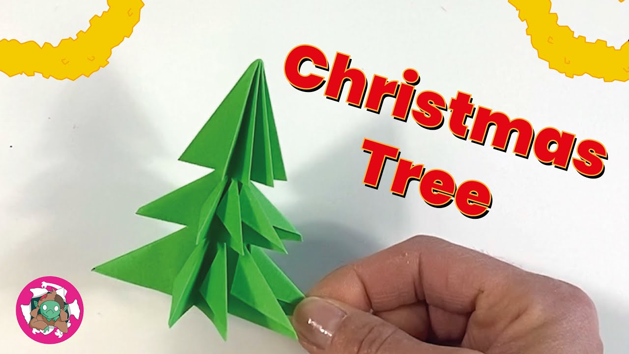 How do we make a paper Christmas Tree - YouTube