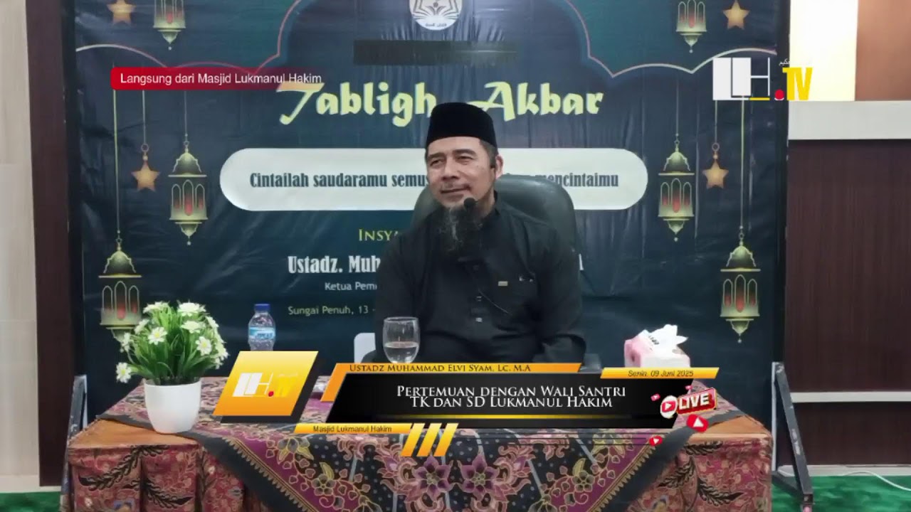 Kajian Subuh - Cintailah saudaramu semuslim, Allah akan mencintaimu ...
