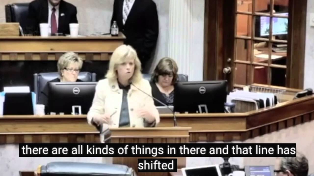 Senator Liz Brown speaking about Pro-life House Bill 1337. - YouTube