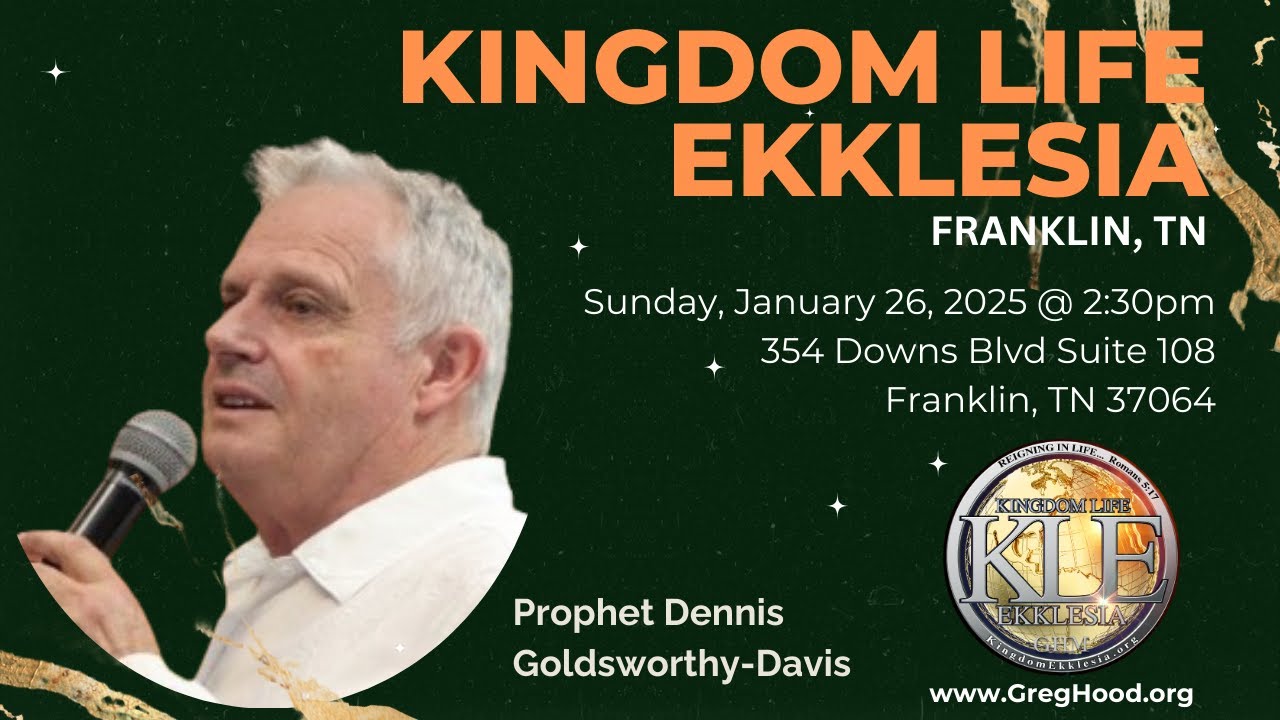 Prophet Dennis Goldsworthy-Davis ⎮ Kingdom Life Ekklesia - YouTube
