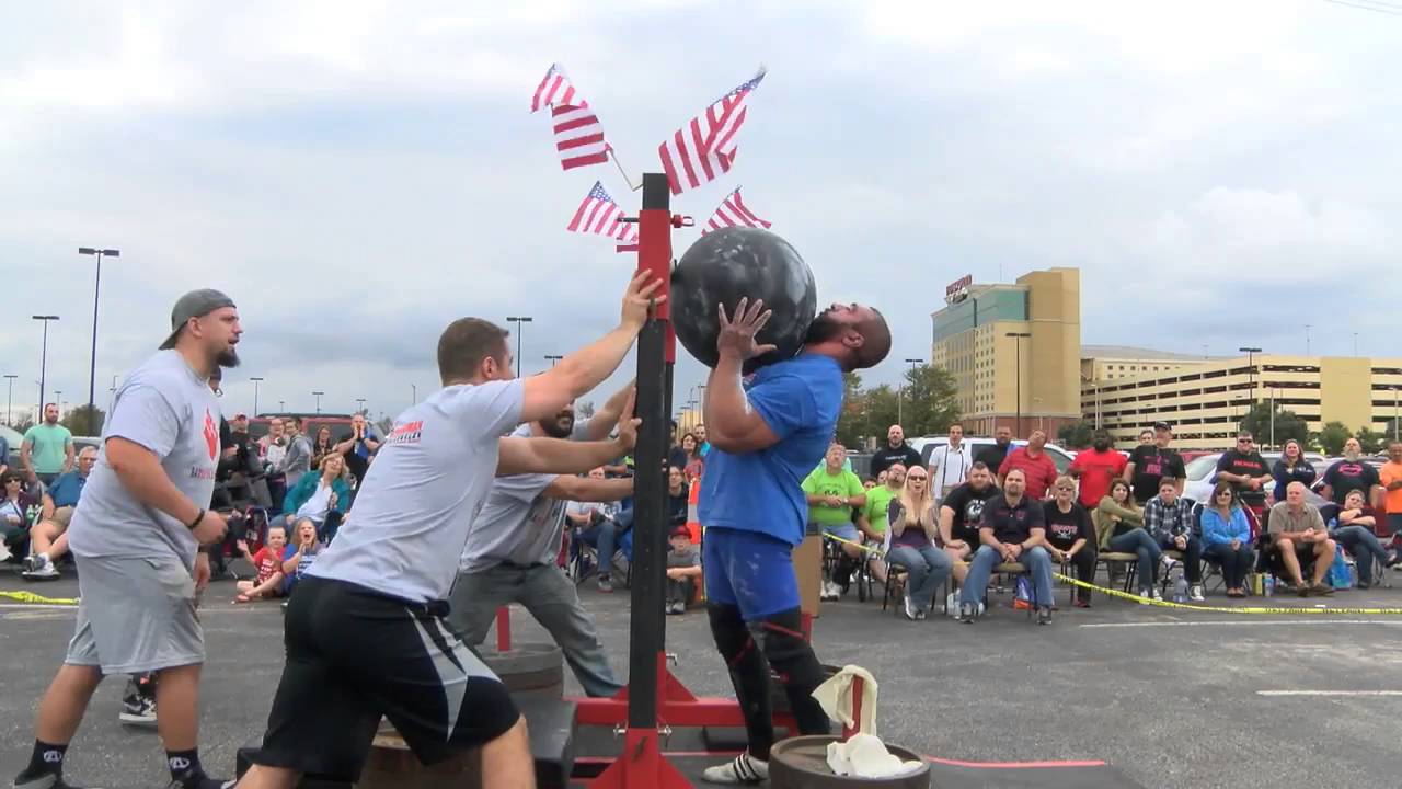 America's Strongest Man 2016: Zach Hadge's Insane Save on the Stone ...