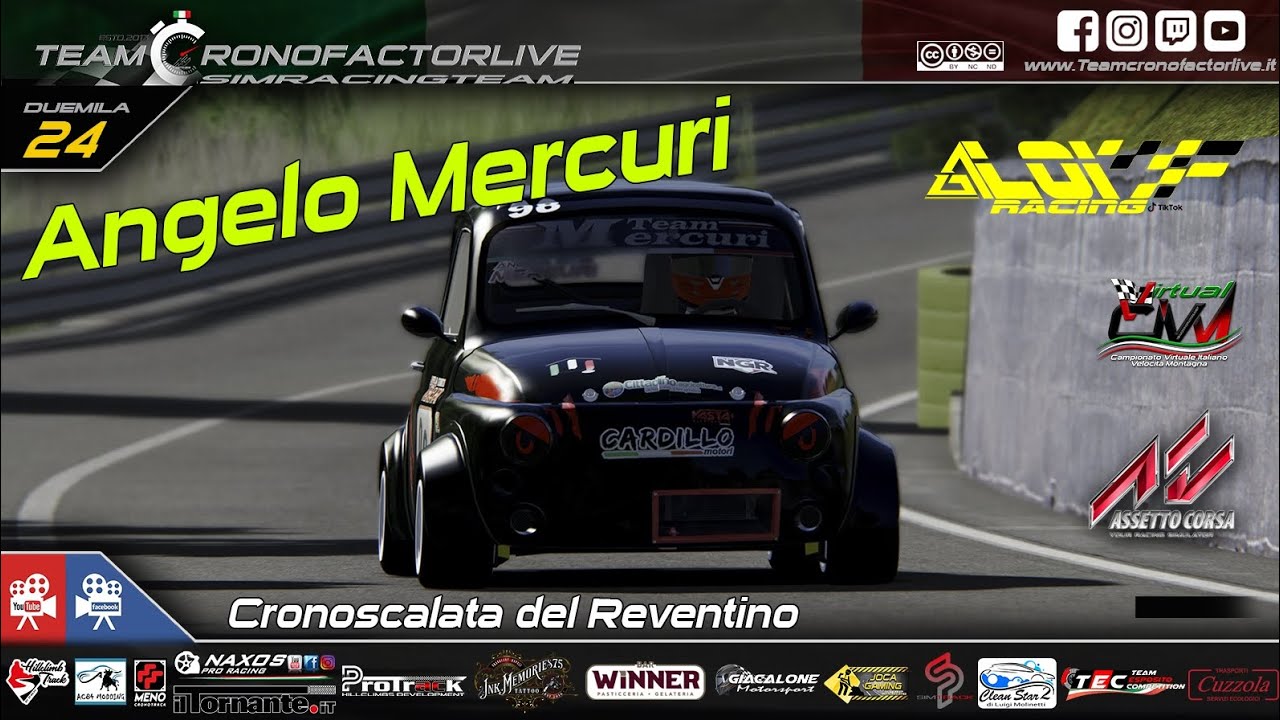 Angelo Mercuri - Fiat 500 Gruppo 5 - Cronoscalata del Reventino ...