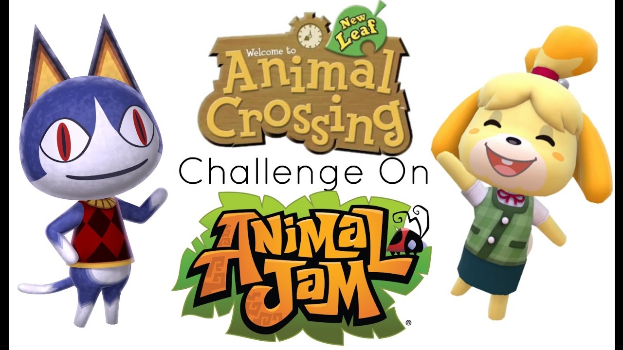Animal Crossing Challenge On Animal Jam! - YouTube