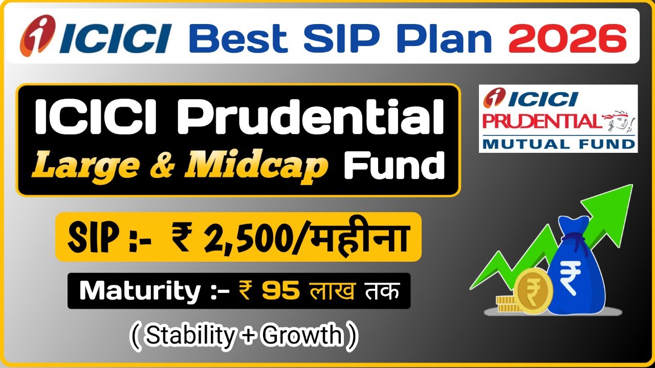ICICI Prudential Large & Midcap Fund | Best SIP Plan For 2026 | - YouTube