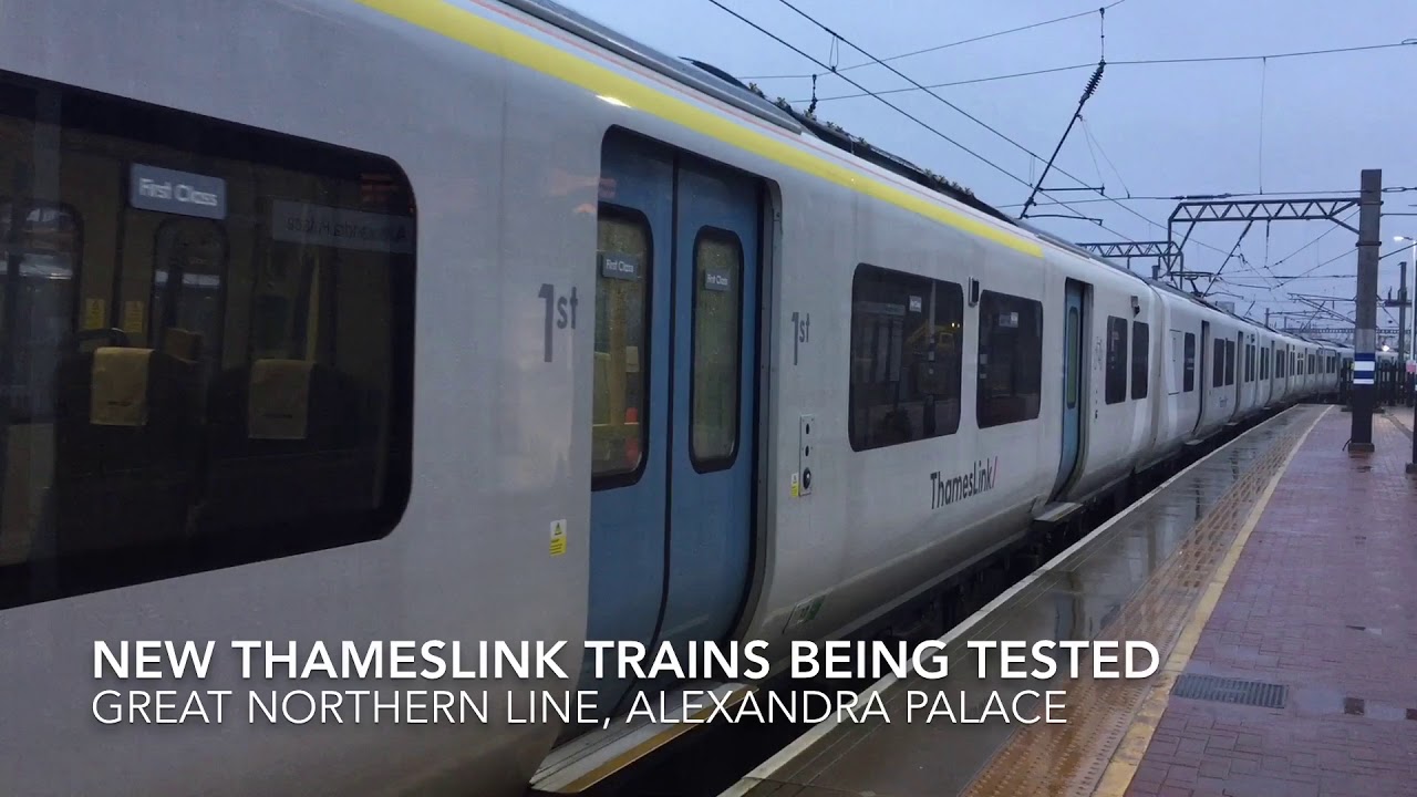 New trains being tested ahead of introduction on expanded Thameslink ...