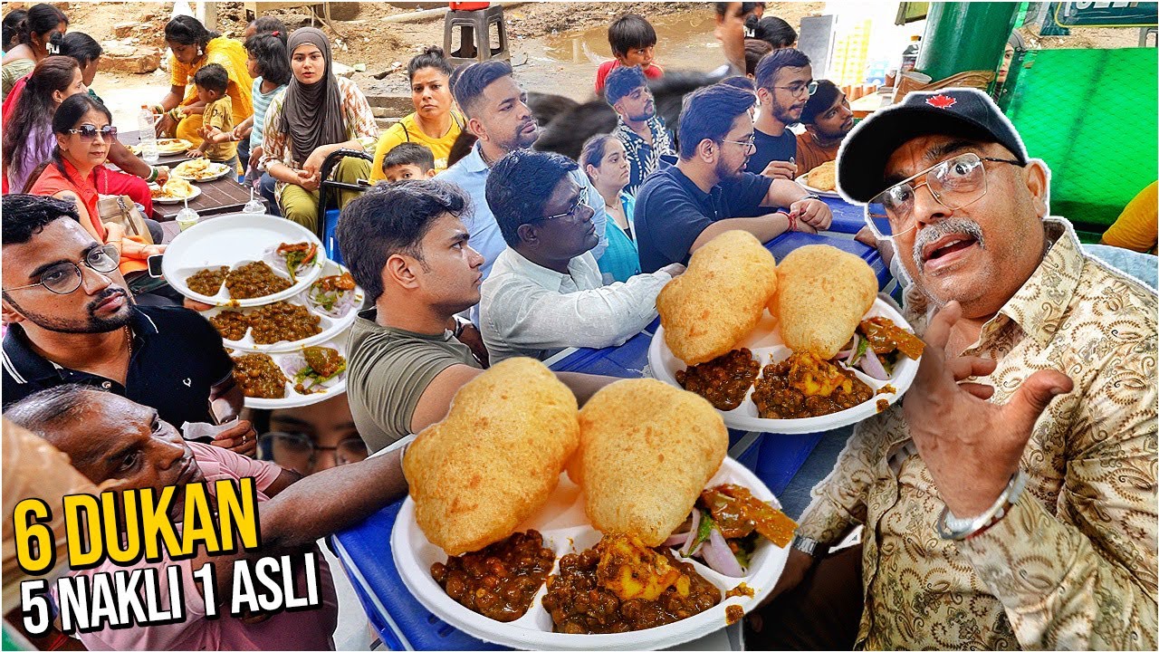 GURGAON's Crazy! India's BUSIEST Breakfast Spot! Indian Street Food ...