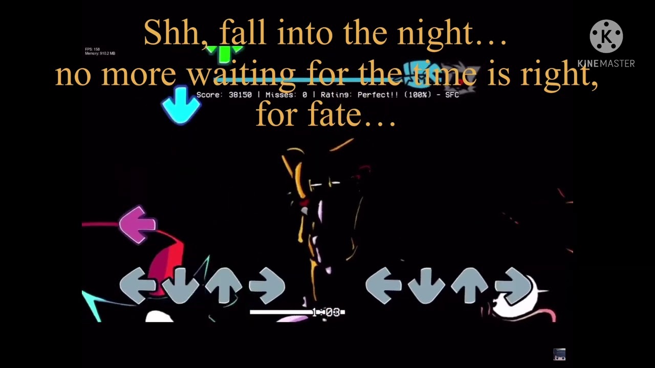 Forestall Desire (teased part) WITH LYRICS -|- FNF Requital Sonic.EXE 3 ...