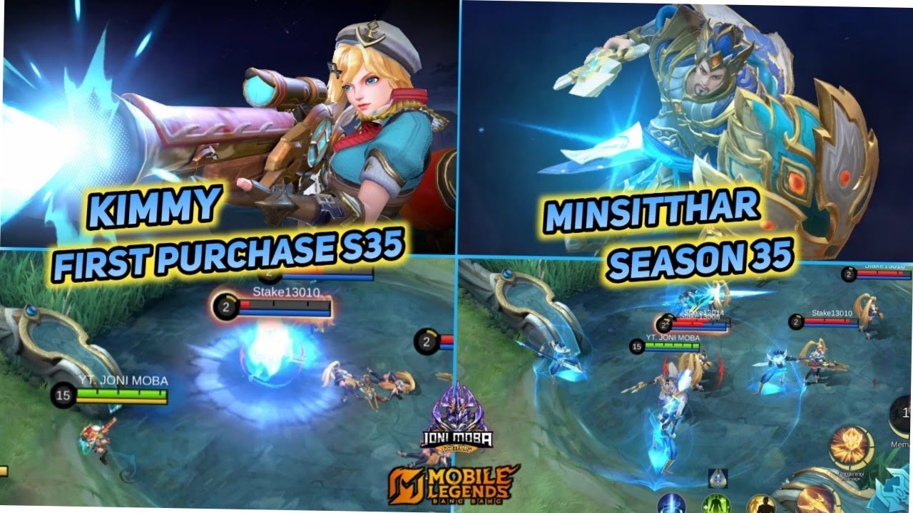 KIMMY SKIN ELITE FIRST PURCHASE S35 & MINSITTHAR SKIN SEASON 35 | FULL ...