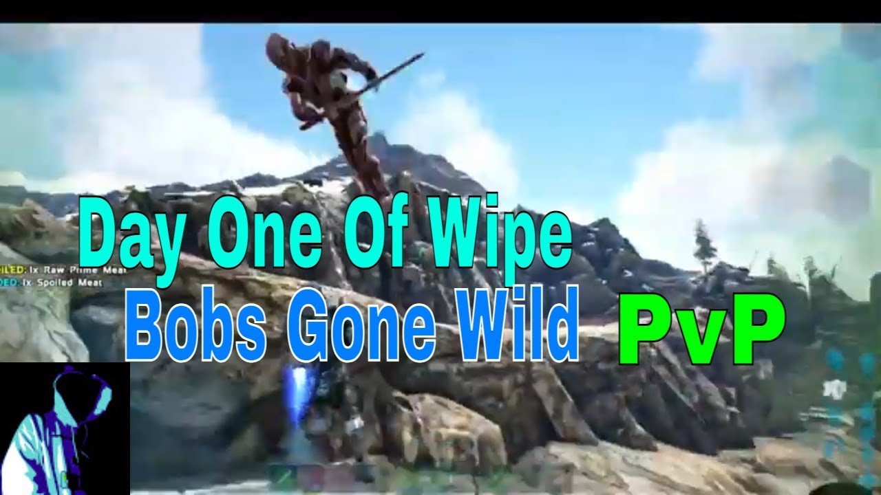 Ark | Fresh Wipe PvP Day 1 of Wipe | Bobs Gone Wild FiberCraft - YouTube