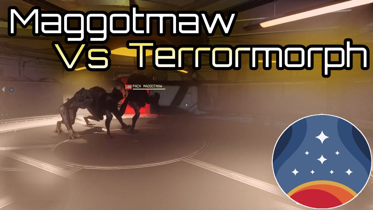 MaggotMaw vs Terrormorph Starfield Epic Battles - YouTube