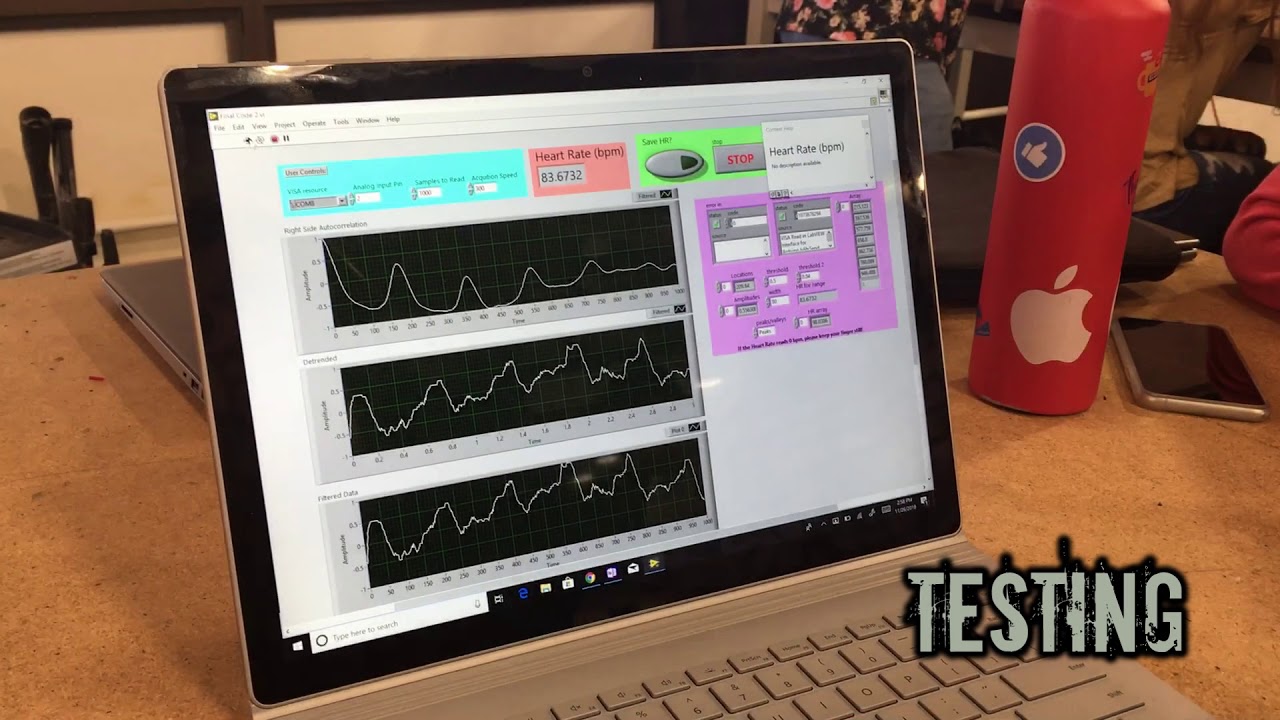 UCI BME 60A 2018 - Heart Rate Monitor - YouTube
