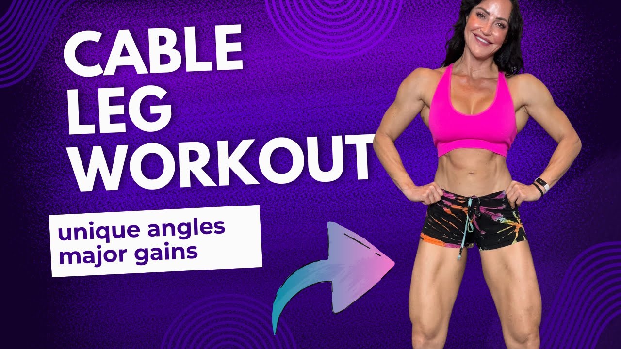 Can You Build Beautiful Legs Using A Cable Machine? - YouTube