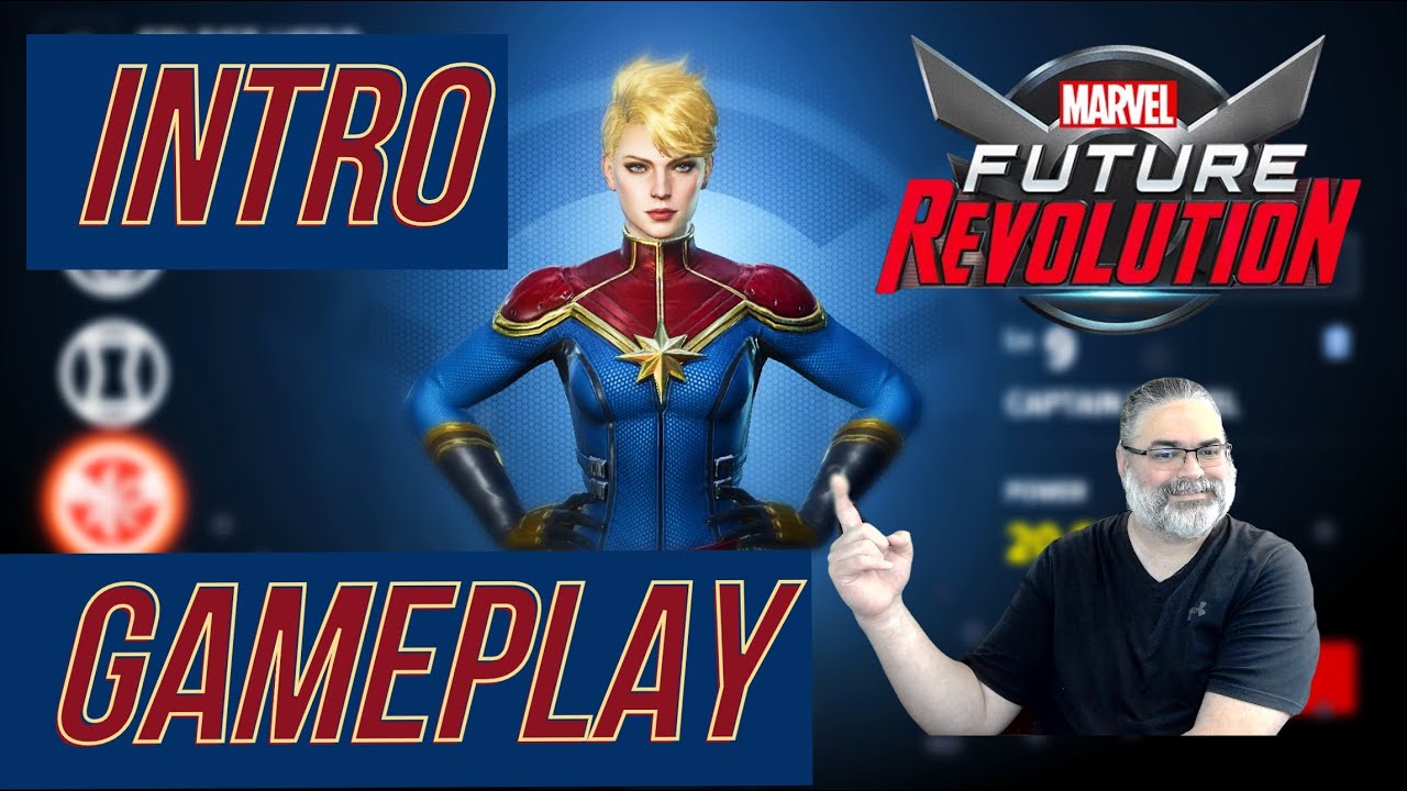 Marvel Future Revolution: Captain Marvel Intro! Spoilers! Beginner play ...