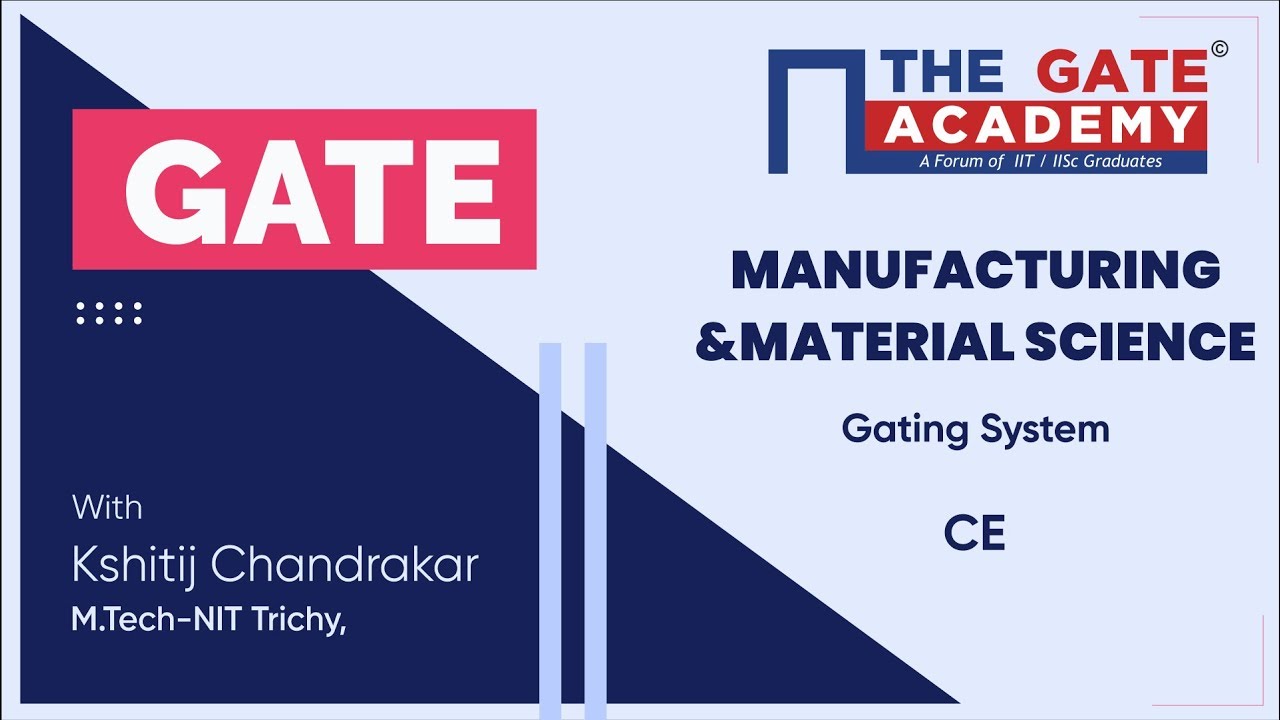 Gating System - Manufacturing Engineering and Material Science | Free ...