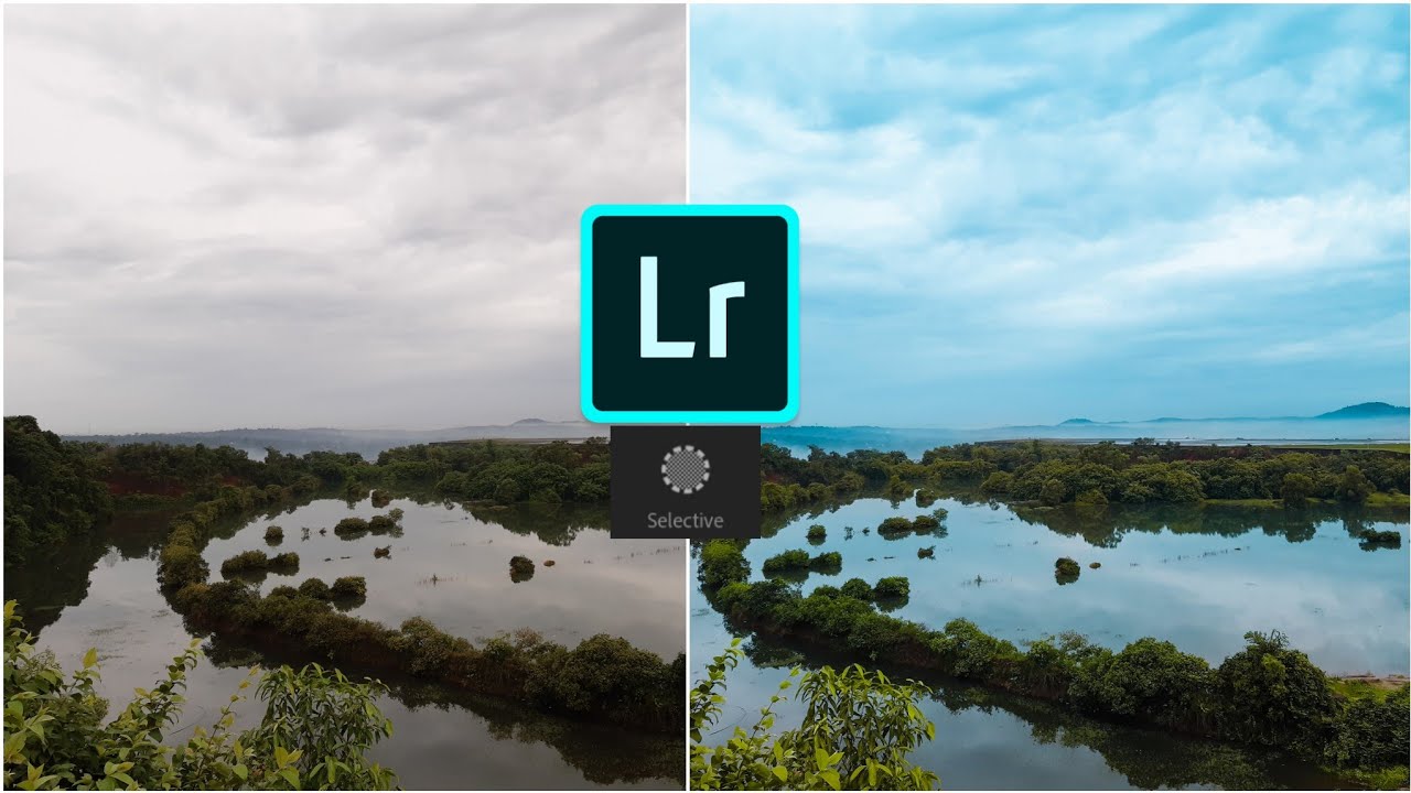 HOW TO USE SELECTIVE TOOL IN Lr MOBILE! (apk link below⬇️) - YouTube