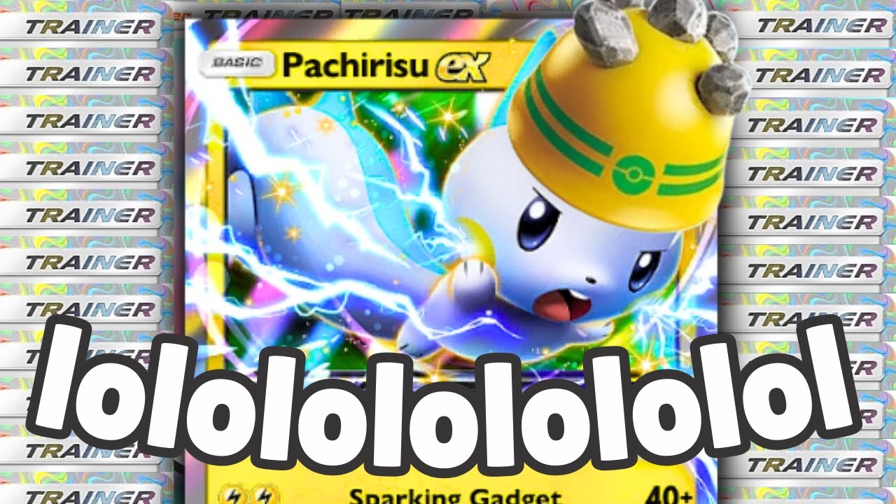 Winning With JUST Pachirisu ex in Pokemon TCG Pocket - YouTube
