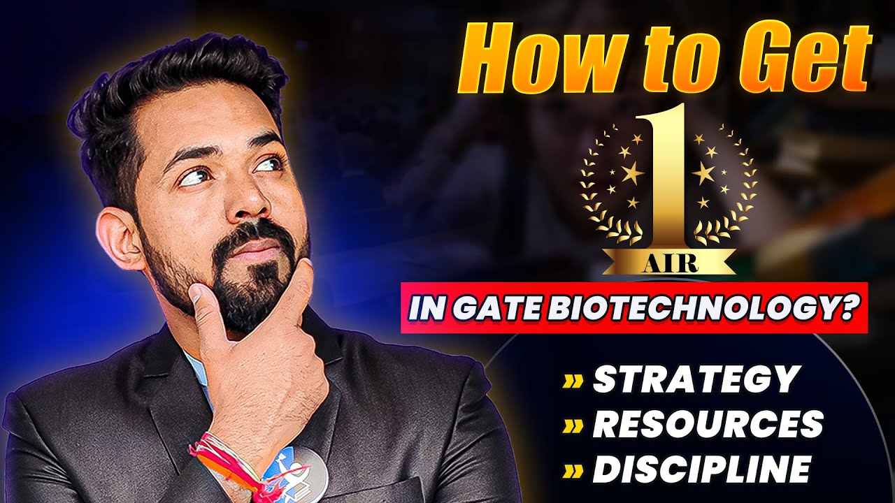 How To Crack GATE Biotechnology 2026 | How to Get AIR 1 | IFAS - YouTube