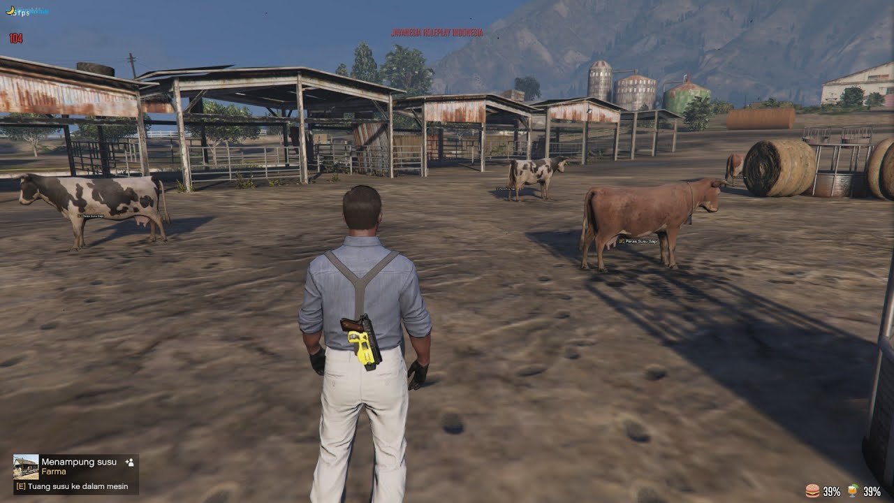 Job Non-Whitelist Peras Susu Sapi. GTA ROLEPLAY INDONESIA - YouTube
