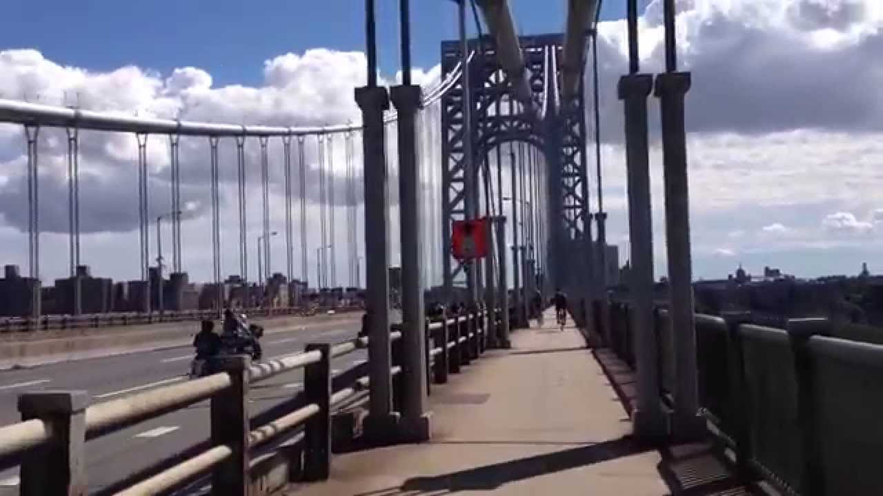 Cycling on the Hudson River Greenway in Manhattan, New York City - YouTube