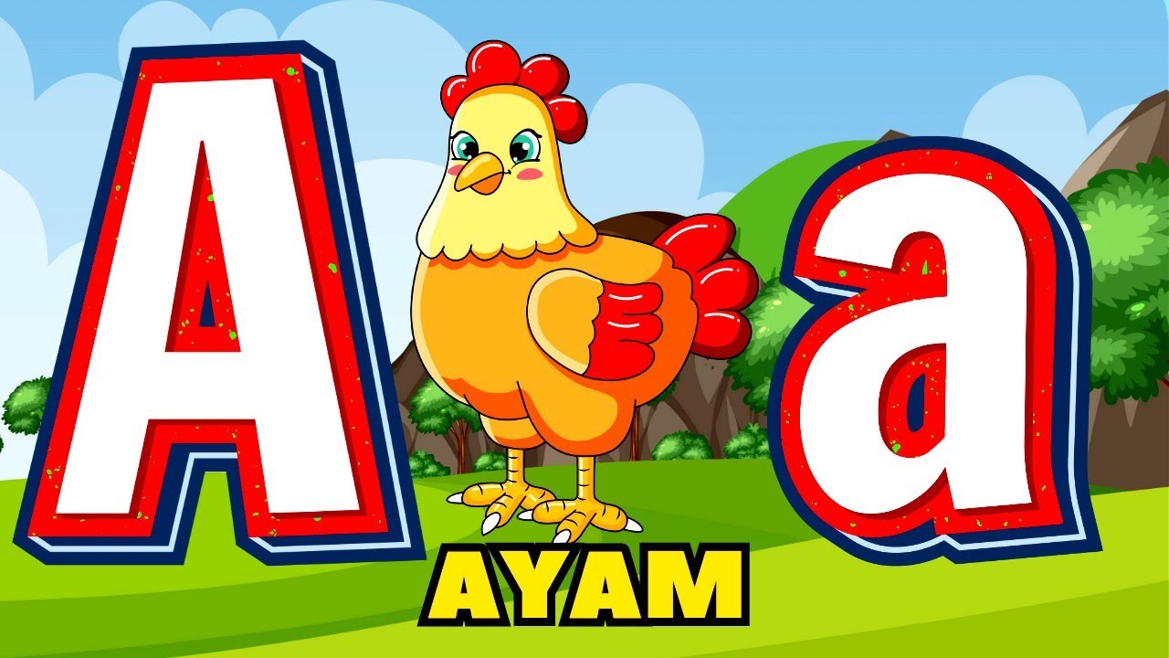 Pengenalan ABC Nama Hewan, Belajar Huruf, Belajar Alfabet, Belajar ...