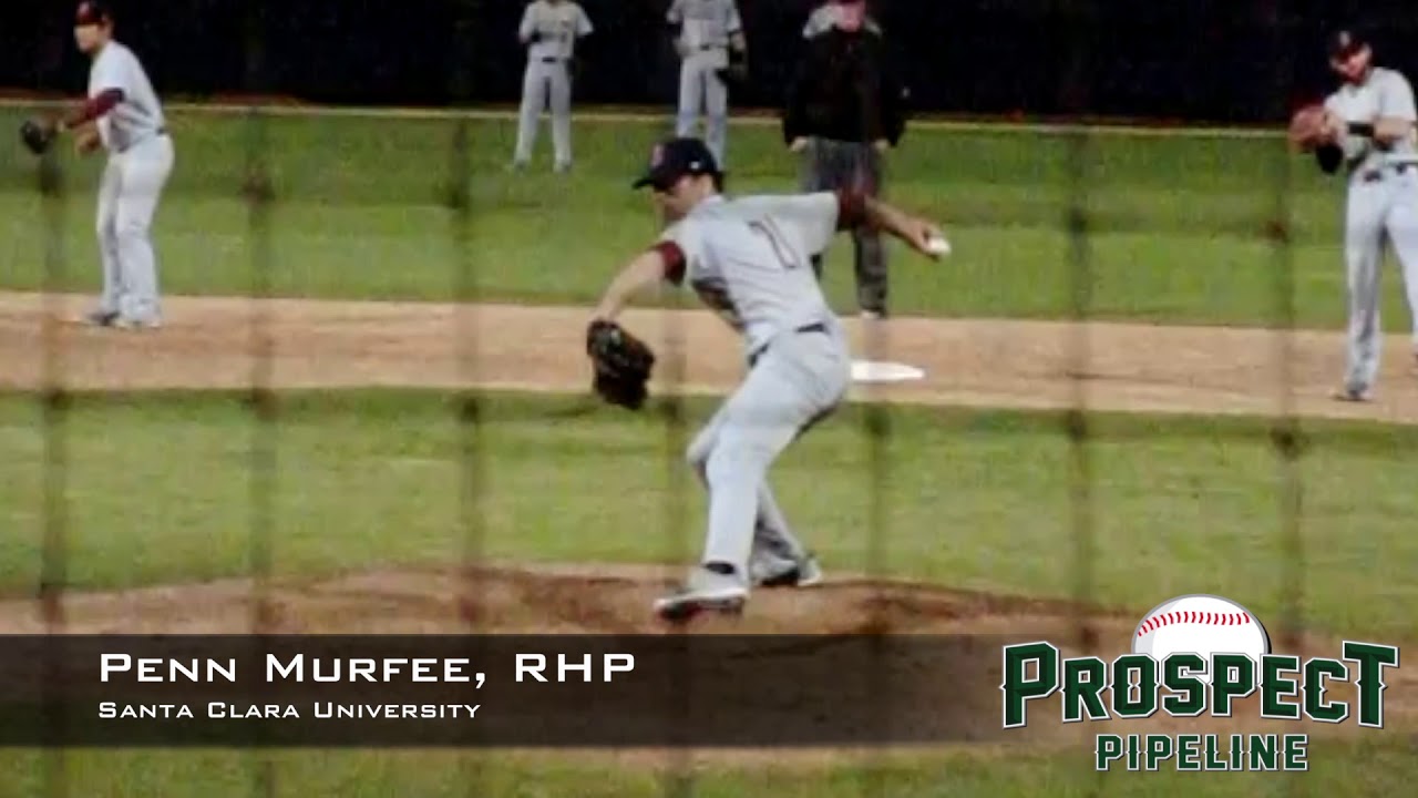 Penn Murfee, RHP, Santa Clara University, Pitching Mechanics at 240 FPS ...
