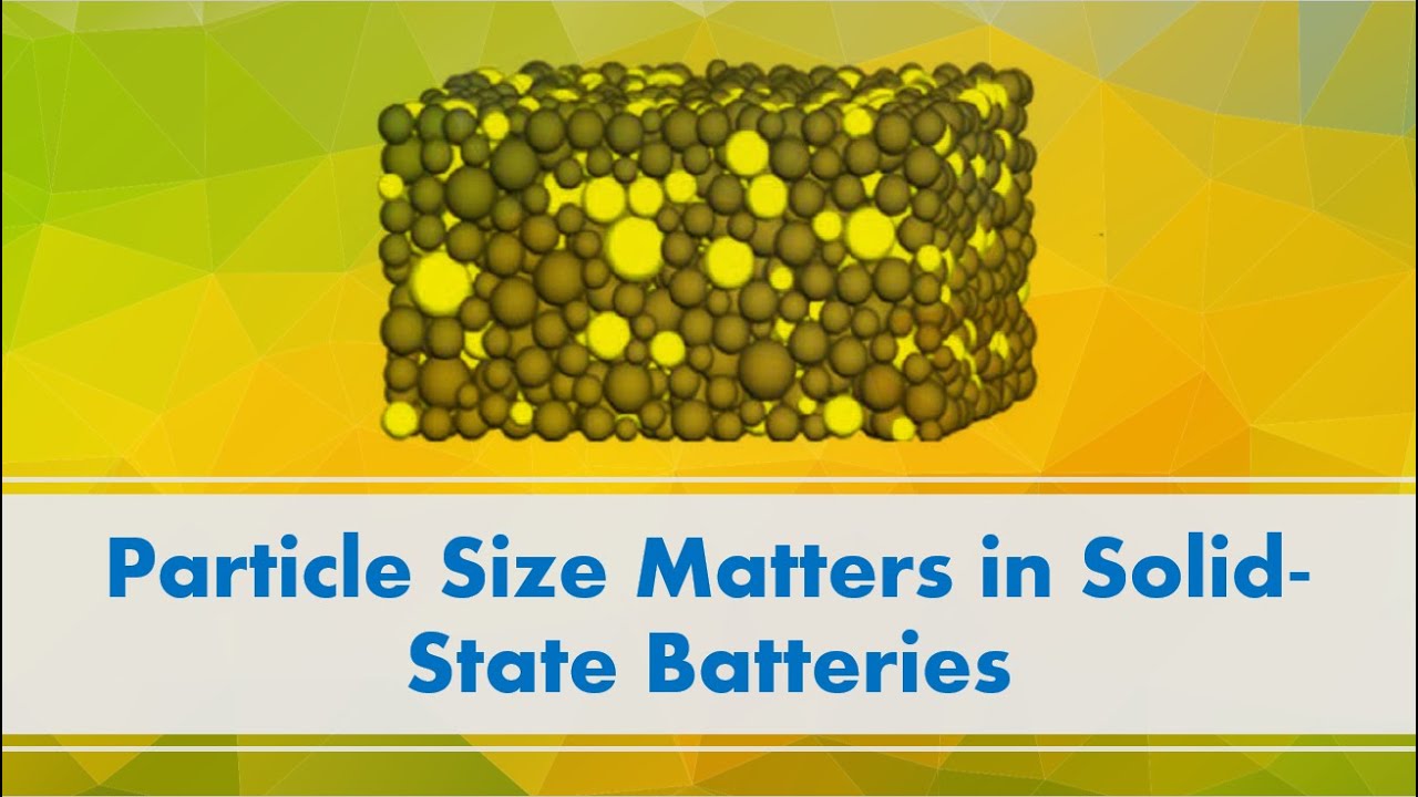 Particle Size Matters in Solid-State Batteries - YouTube
