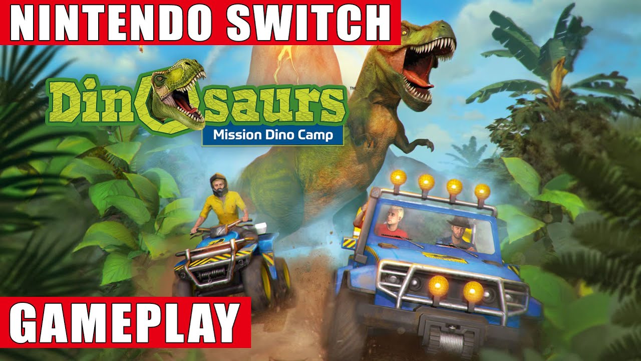Dinosaurs: Mission Dino Camp Nintendo Switch Gameplay - YouTube