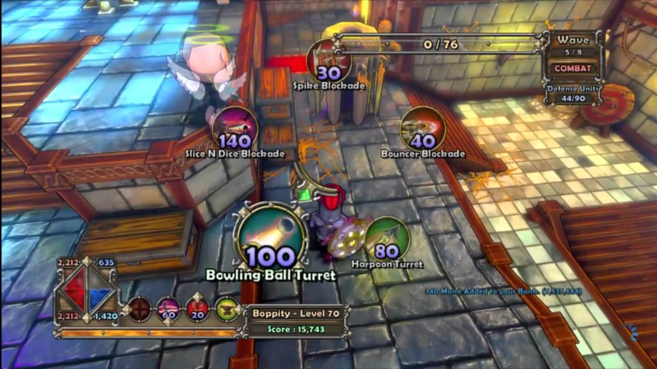 Dungeon Defenders Xbox 360 - Insane Castle Armory - YouTube