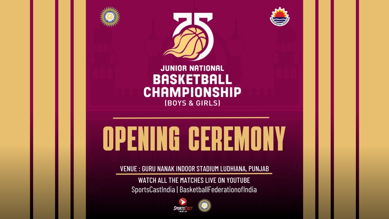 OPENING CEREMOY | 75TH JUNIOR NATIONAL BASKETBALL CHAMPIONSHIP 2025 ...
